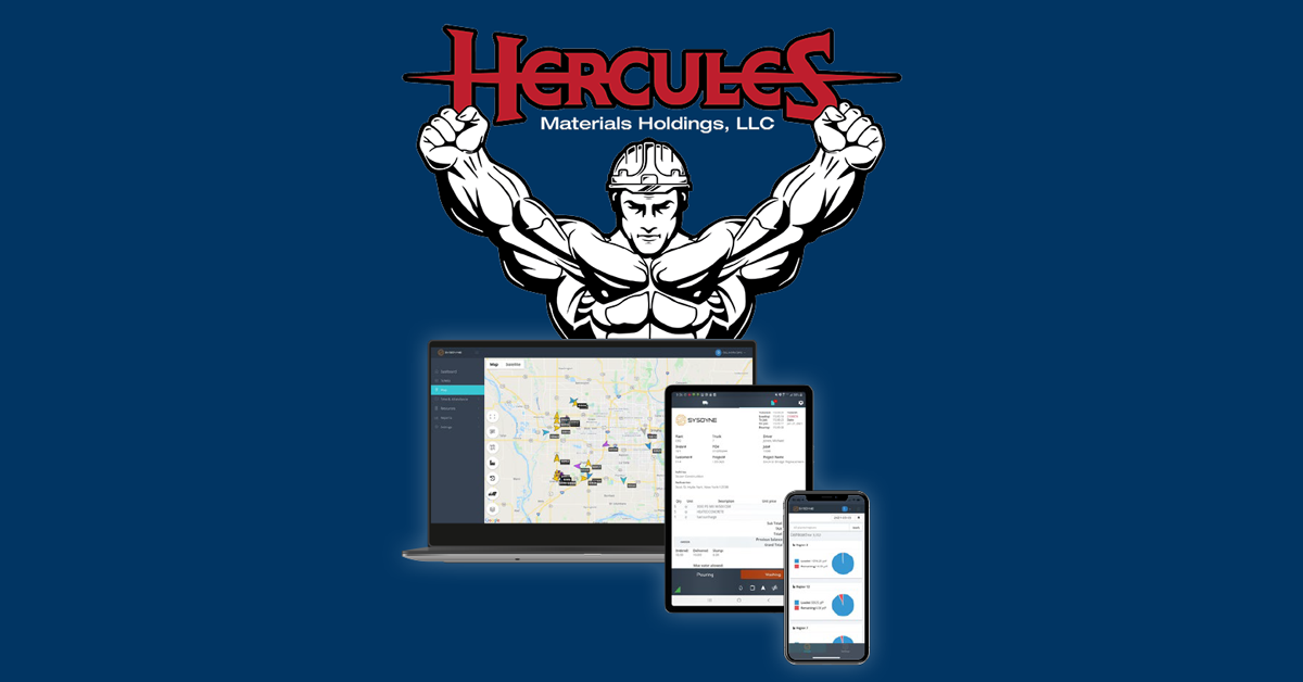Hercules Concrete Delivers Big Using Online Customer App